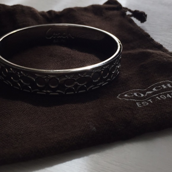 Coach | Jewelry | Coach Silver Bangle | Poshmark